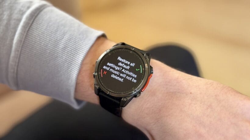 Reset a Garmin watch: Soft reboot or factory reset with these steps ...