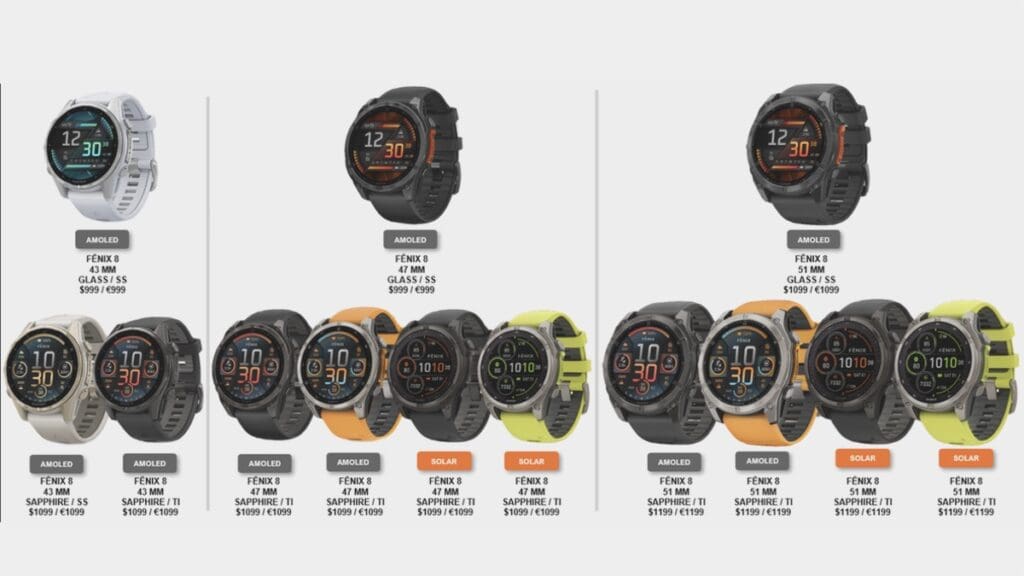 Garmin Fenix 8 vs. Enduro 3: Full post-test comparison - Wareable