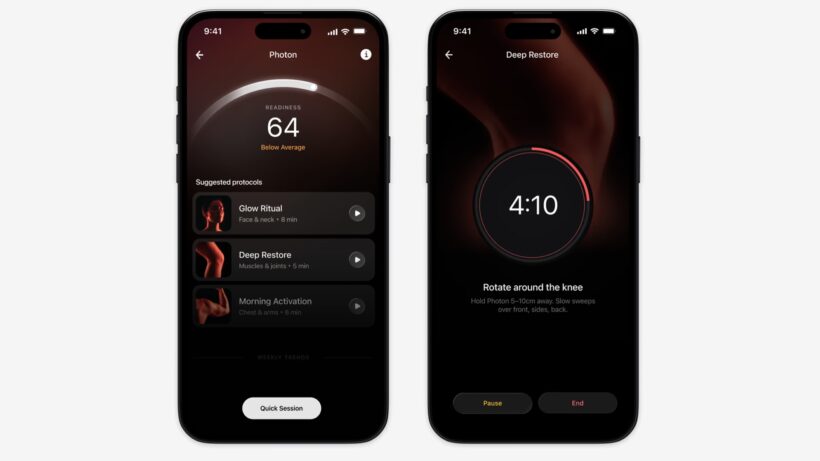 Ultrahuman Photon is a data-driven red light panel designed to boost ...