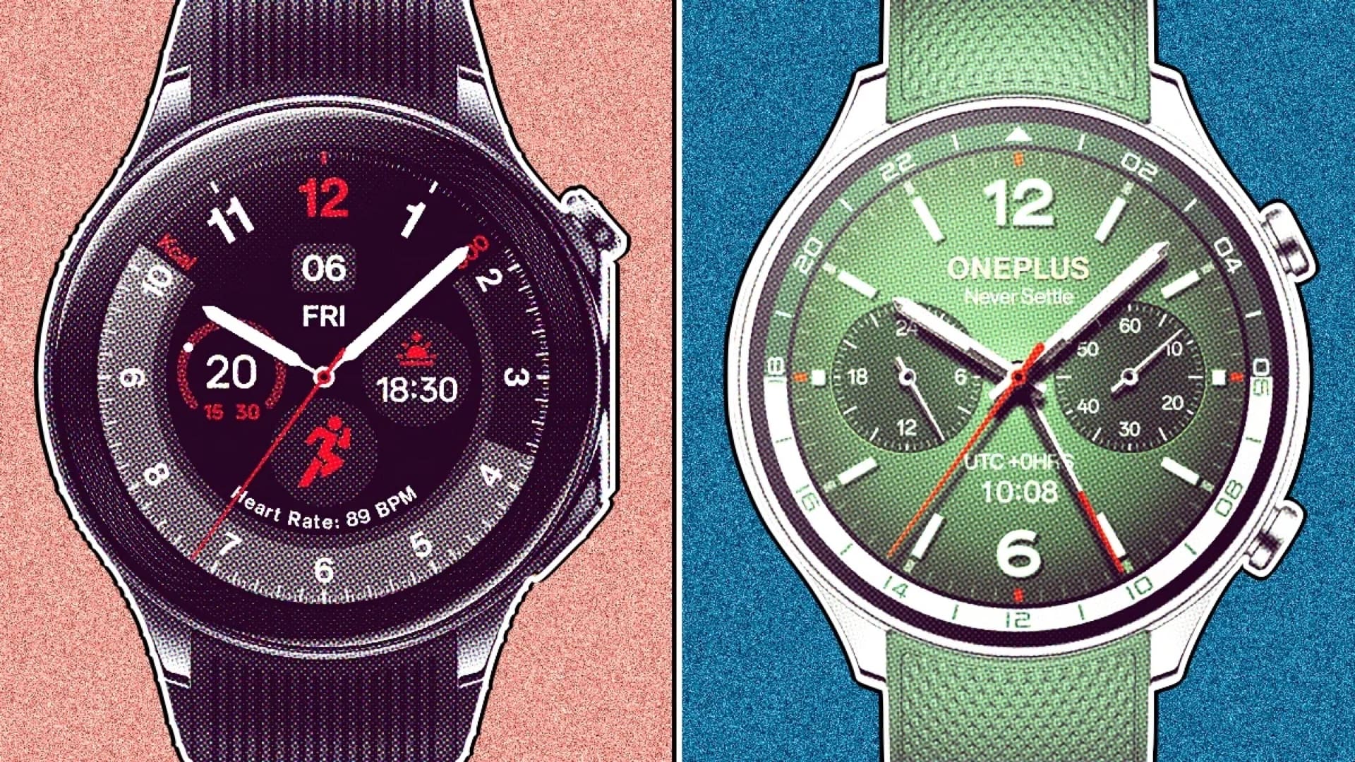 OnePlus Watch 2 vs. OnePlus Watch 2R compared - Wareable