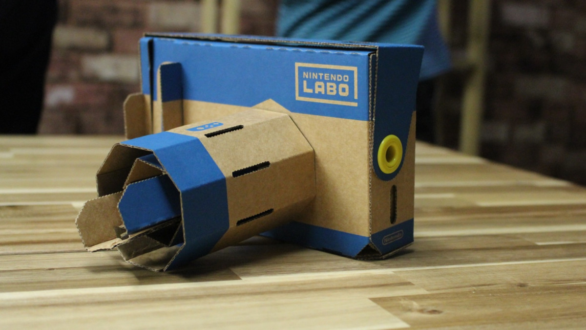 Nintendo Labo VR is Google Cardboard with more fun, more elephants ...